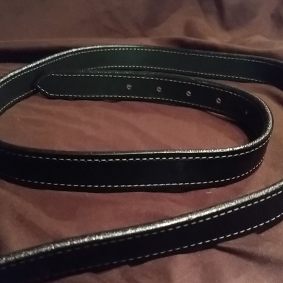 brenneman's | Accessories | Black Leather Belt Size 44 | Poshmark
